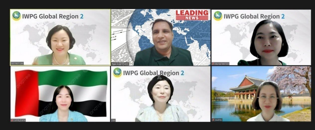 IWPG 글로벌 2국, 아랍에미리트 Leading News와 교류
